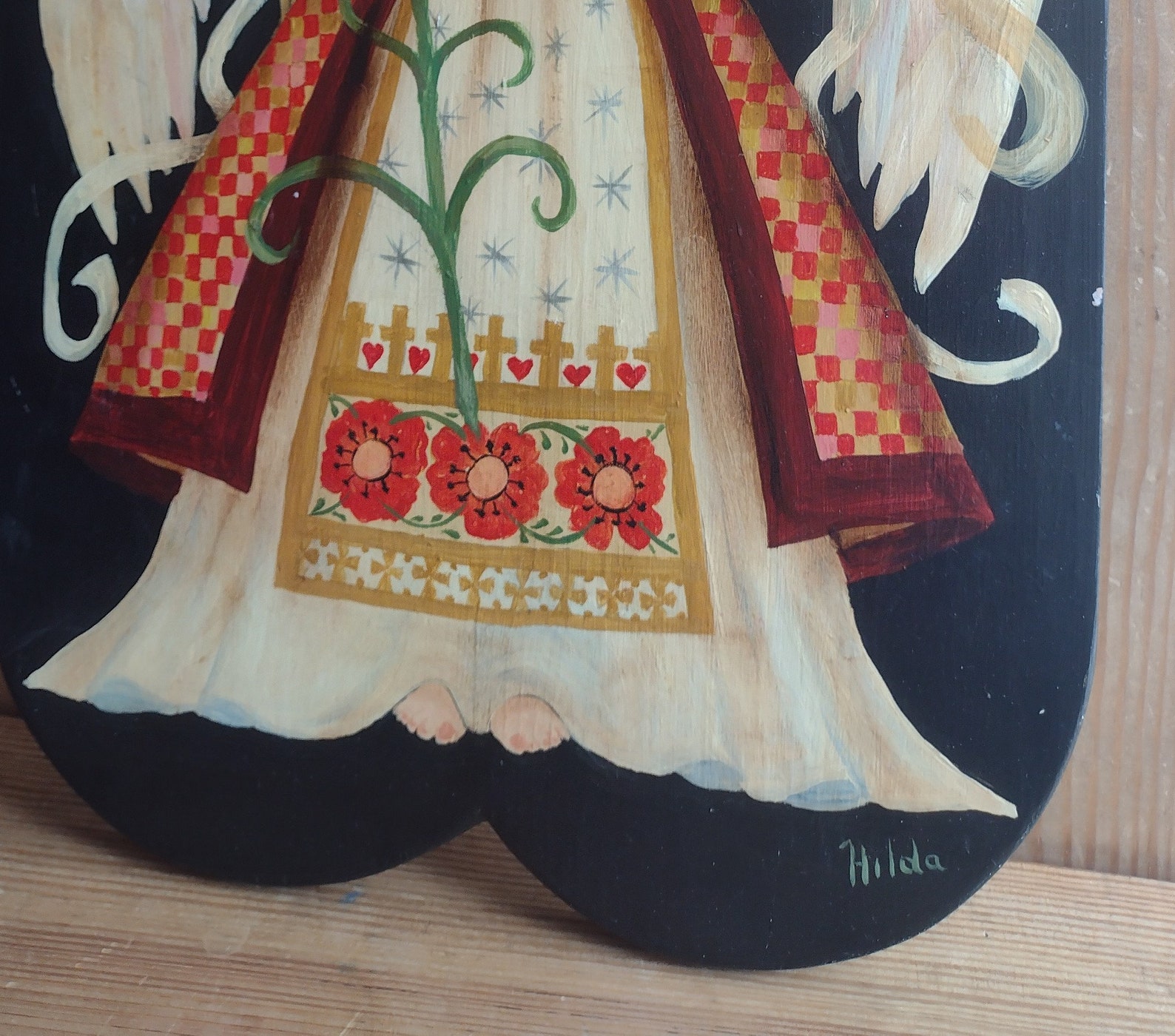 Santa Lucia Angel Bringer of Light Scandinavian Christmas Swedish ...