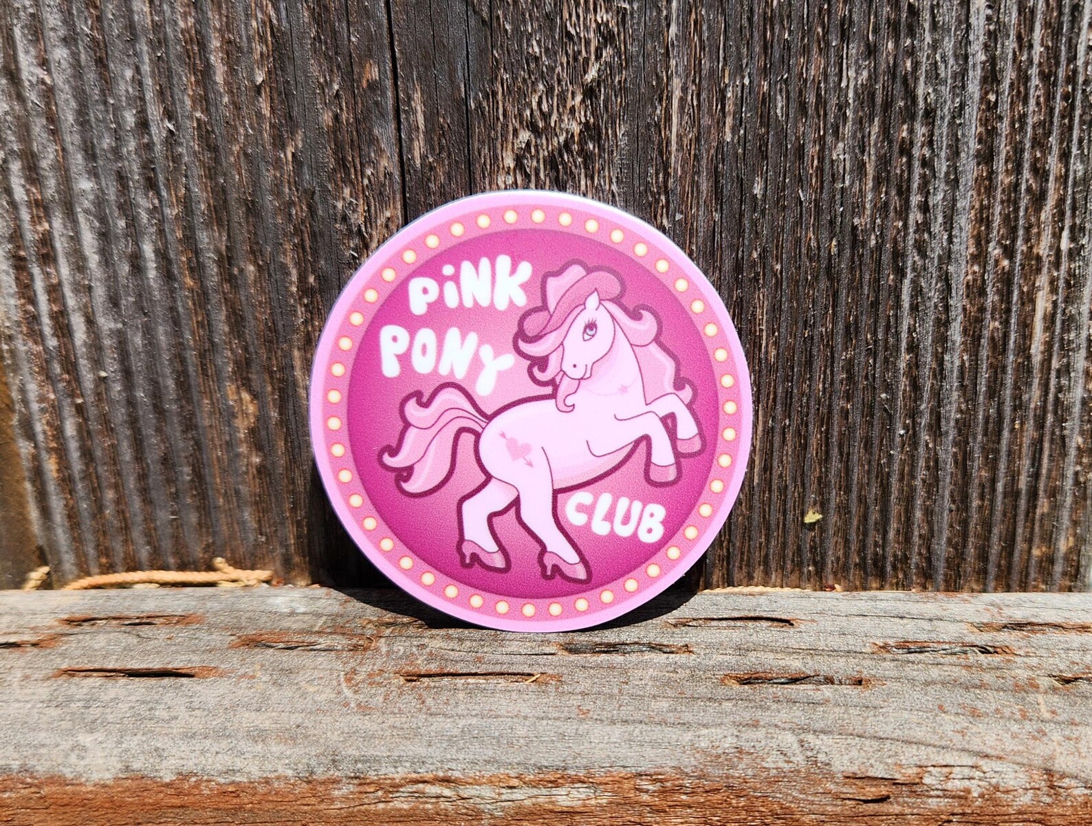 Pink Pony Club Sticker - Etsy
