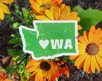 Washington State Sticker - Etsy