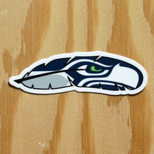 Seahawks Logo Feather Sticker - Etsy