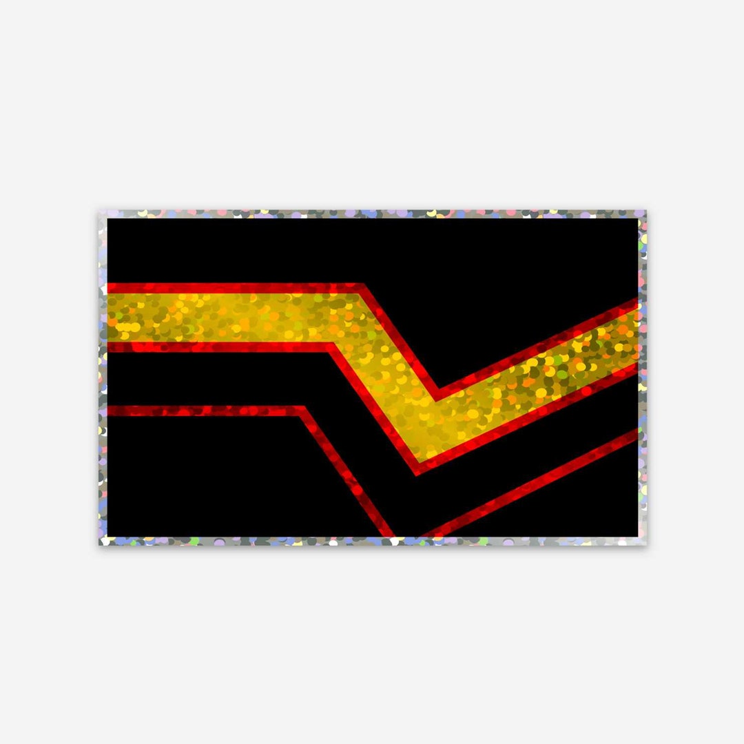 Rubber/latex Pride Flag Sticker - Etsy