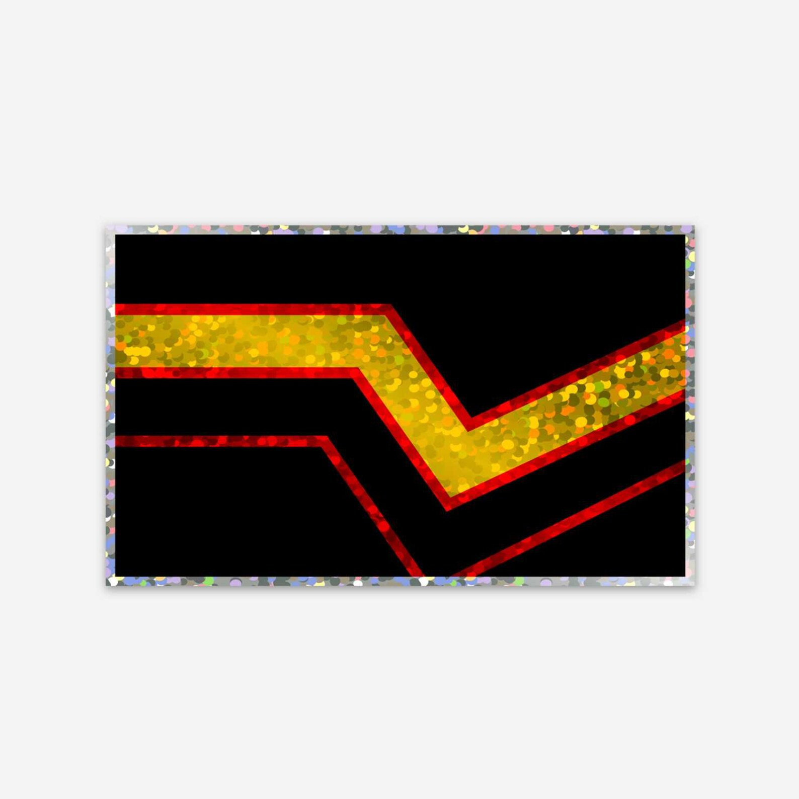 Rubber/latex Pride Flag Sticker - Etsy