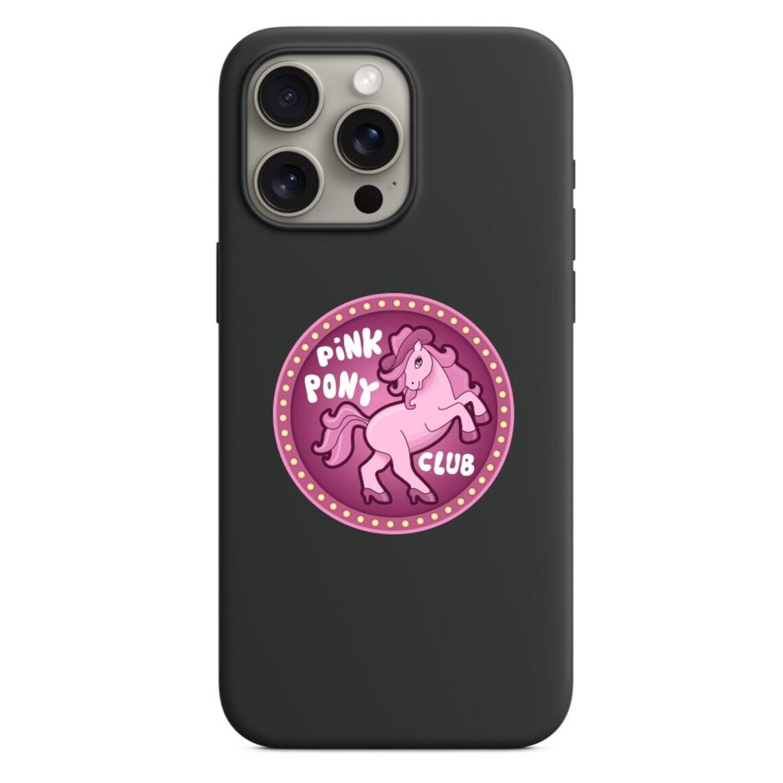 Pink Pony Club Sticker - Etsy