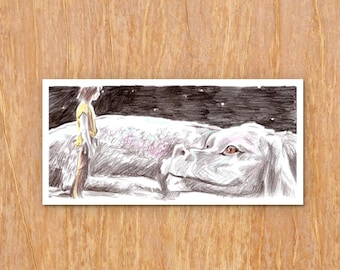 Falkor & Atreyu Vinyl Stickers - the Neverending Story Die Cut Decal ...