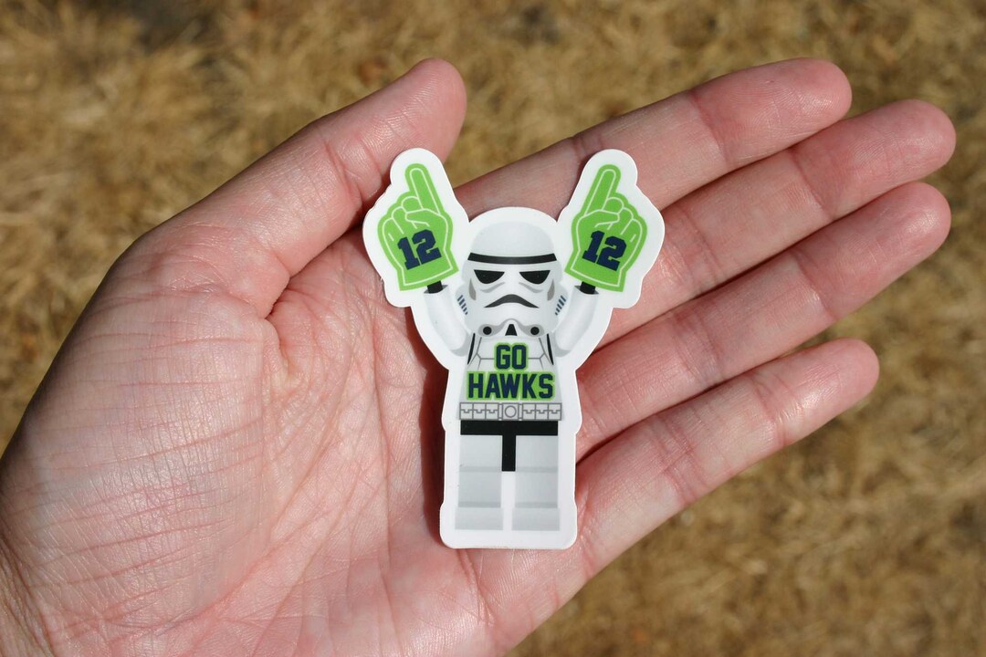 Lego Storm Trooper Seahawks Fan - Etsy