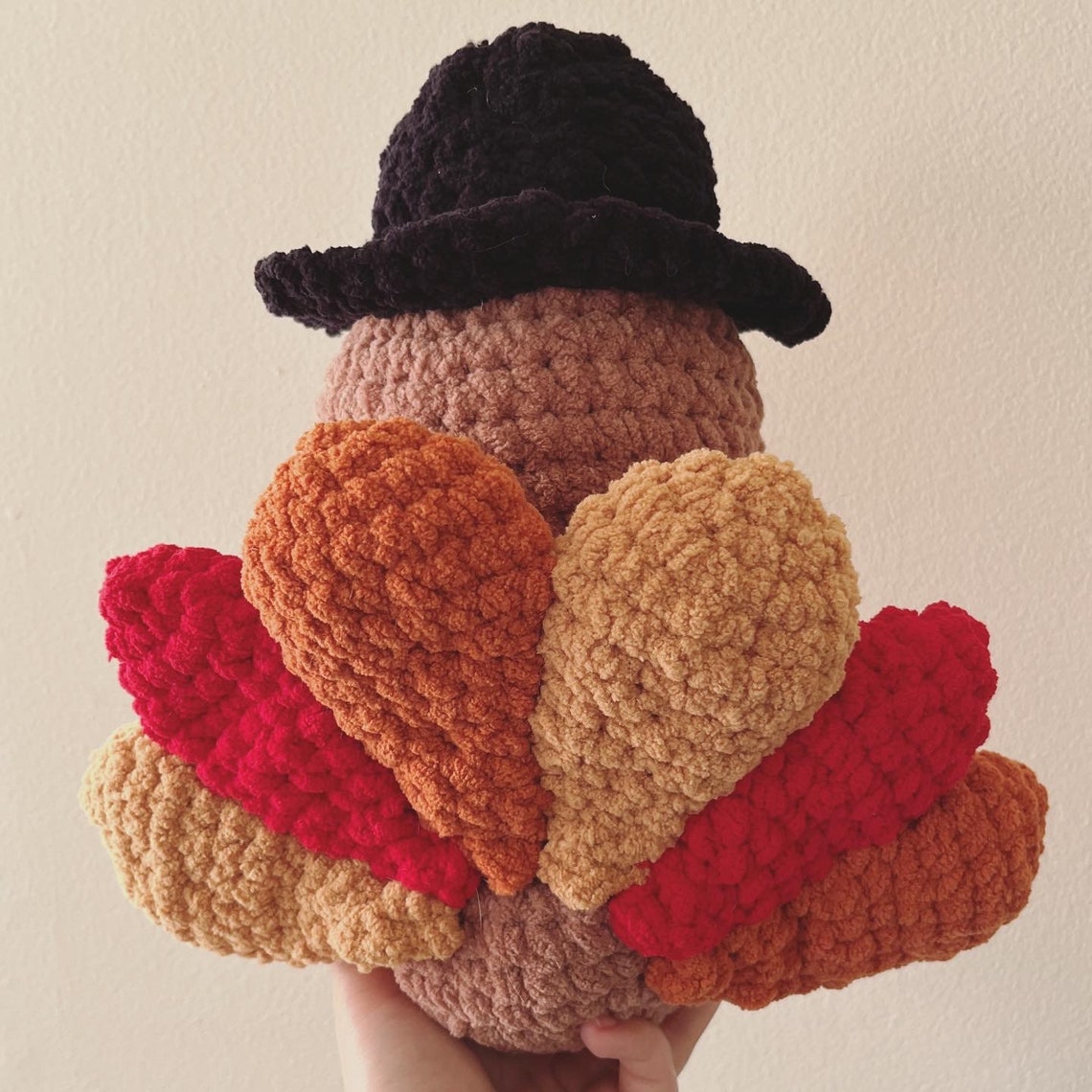 Tommy Turkey Crochet Pattern | Digital Pattern - Etsy