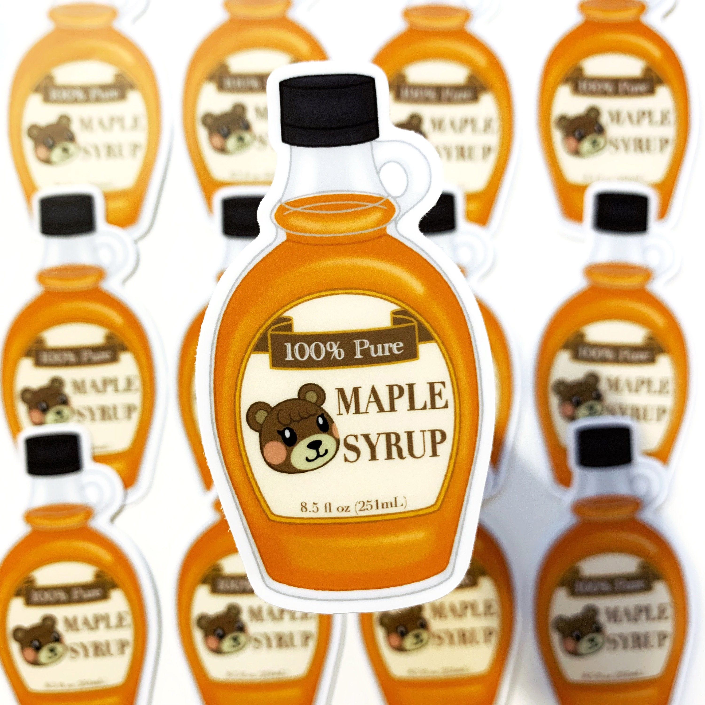 ACNH Maple Syrup WATERPROOF Vinyl Sticker Decal - Etsy UK