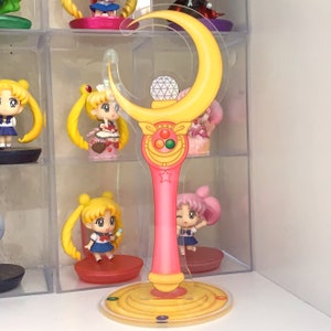 Sailor Moon Crescent Moon Wand Moon Stick Acrylic Standee Washi Stand ...