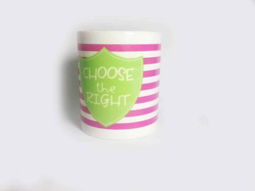 CTR Mug Choose the Right - Etsy