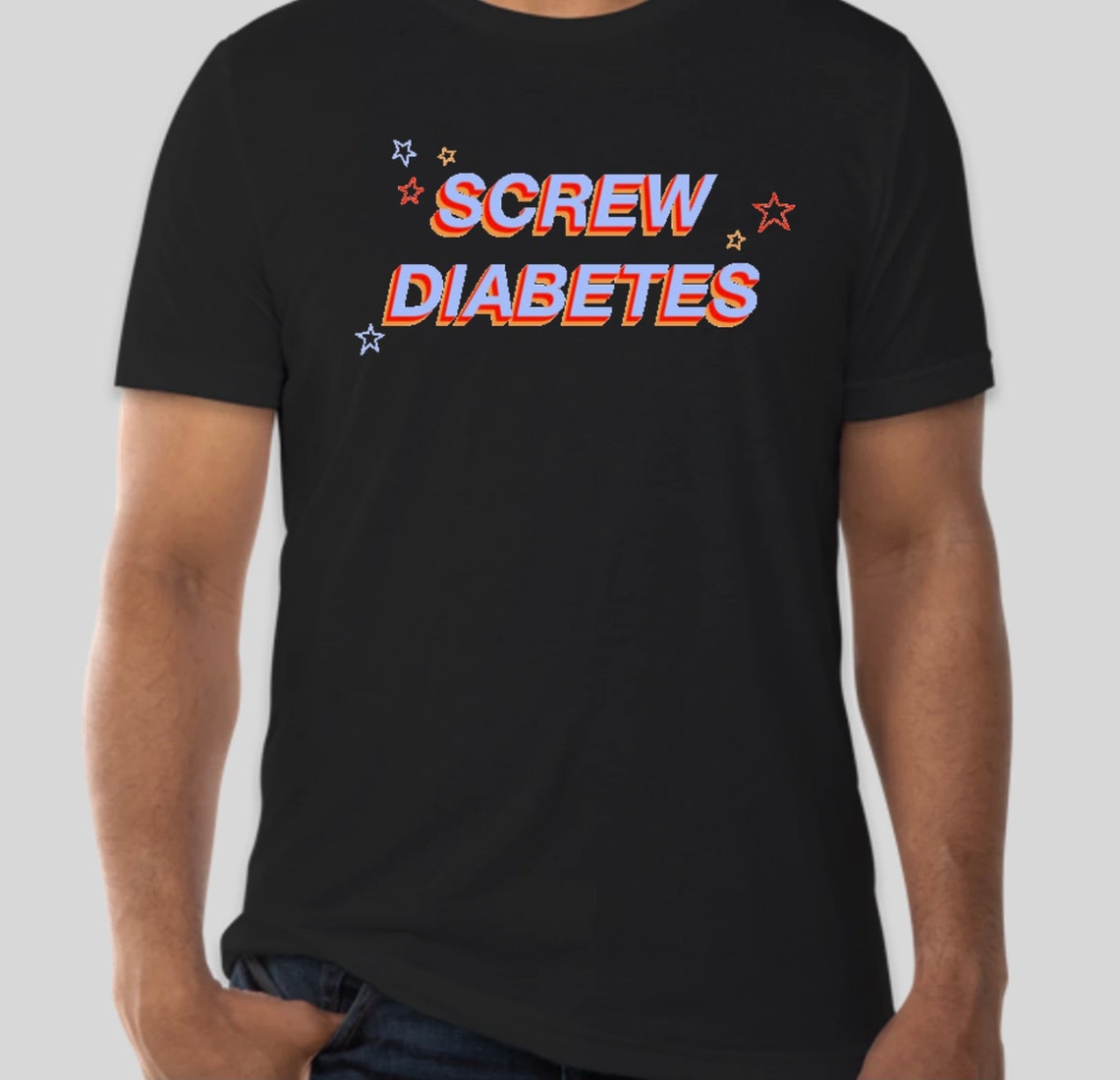 Type One Diabetic Shirt- Screw Diabetes Shirt- Type One Shirt- Diabetes ...