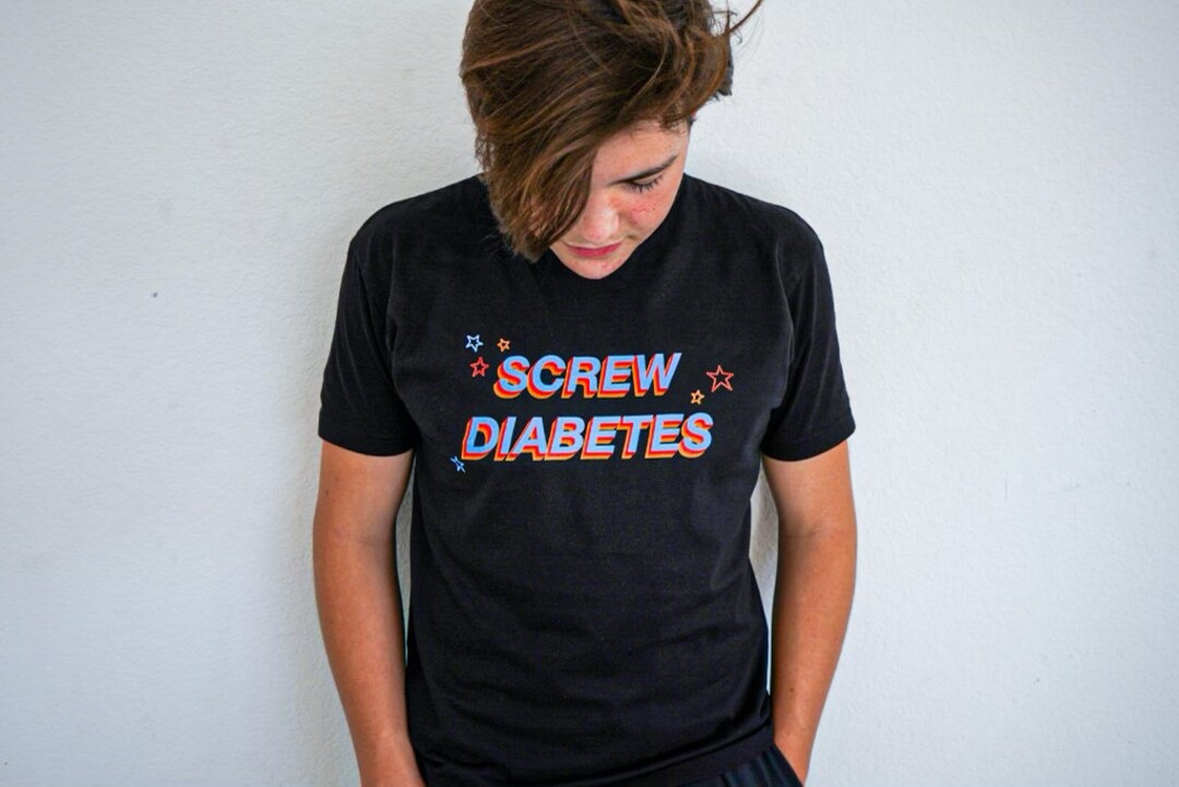 Type One Diabetic Shirt- Screw Diabetes Shirt- Type One Shirt- Diabetes ...