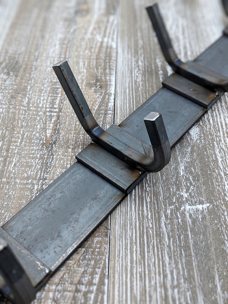 Coat Rack Wall Mount Metal Farmhouse Coat Racks Rustic Coat - Etsy