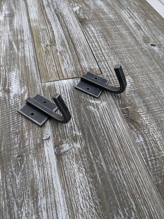 Rustic Bathroom Robe Towel Hooks - Etsy