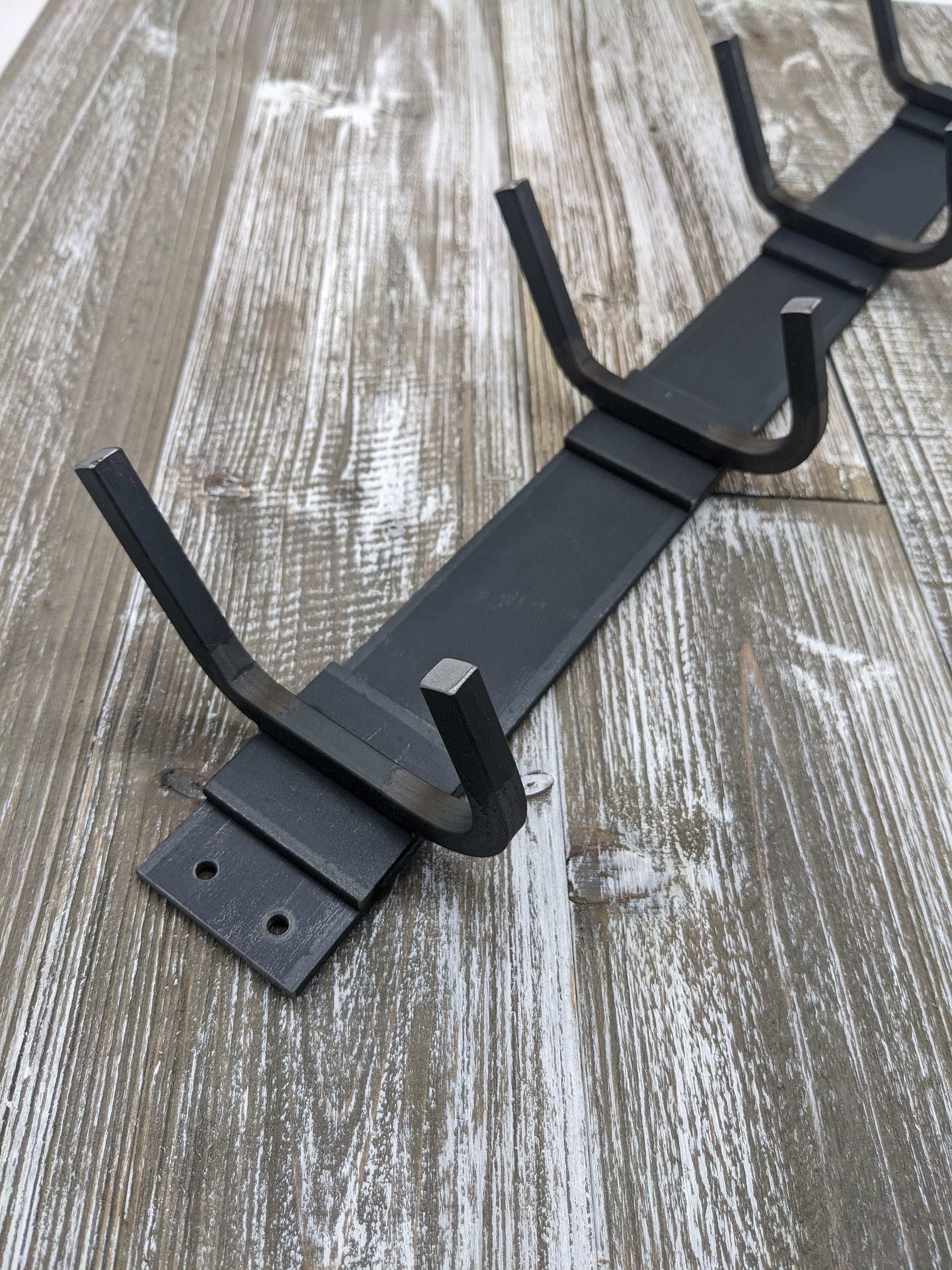 Coat Rack Wall Mount, Metal Farmhouse Coat Racks, Rustic Coat Rack ...