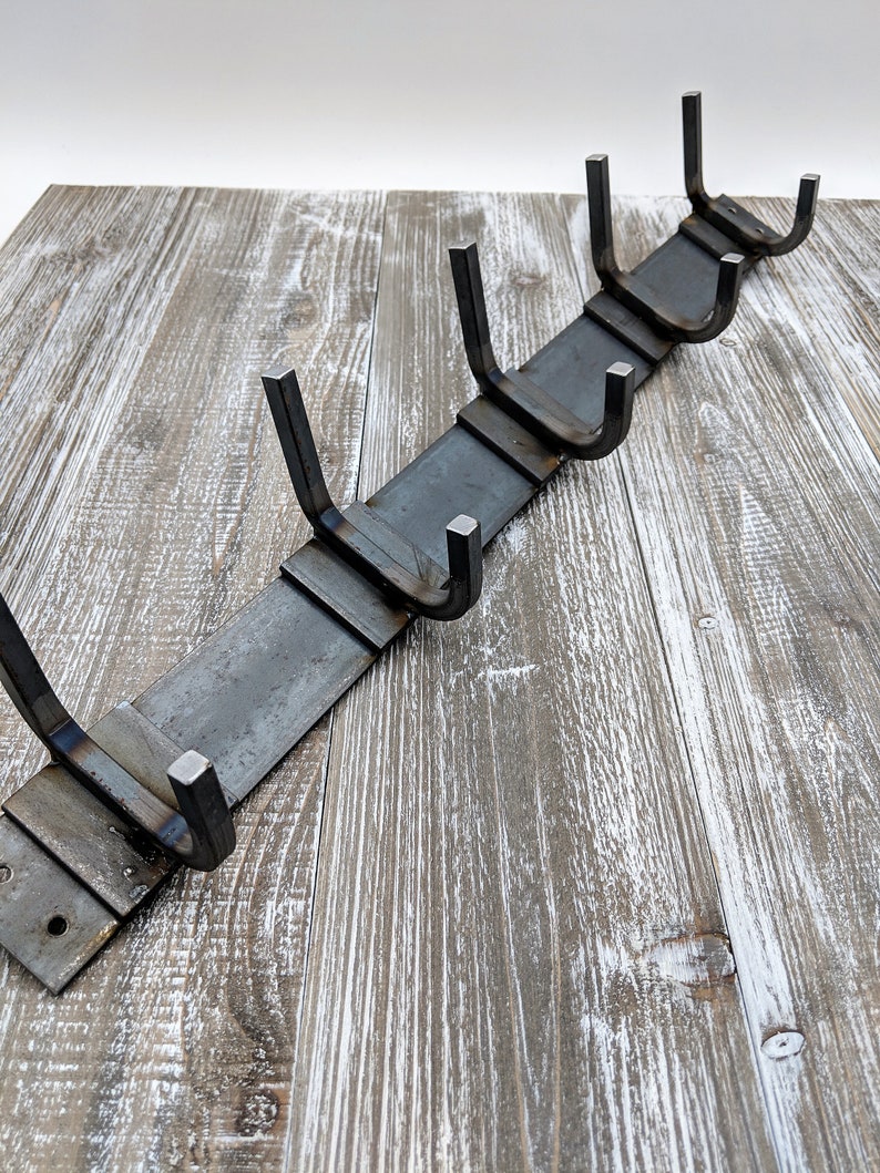 Coat Rack Wall Mount Industrial Farmhouse Decor Rustic Coat - Etsy
