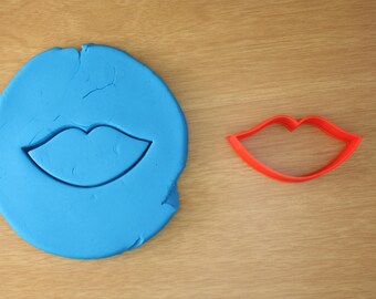Polymer clay lips | Etsy