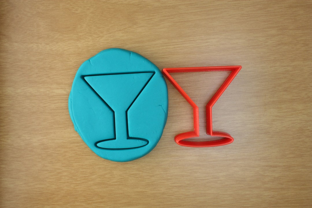 Martini Glass Cookie Cutter - Etsy