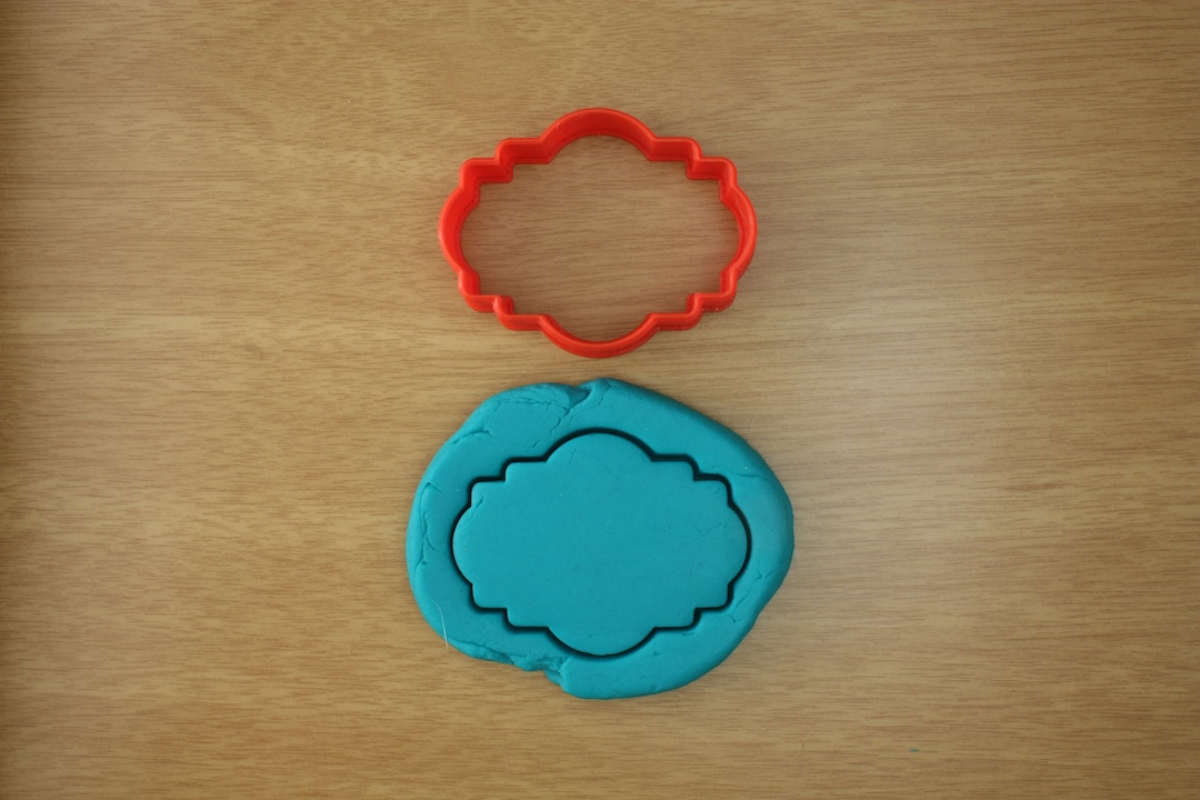 Fancy Vintage Plaque Cookie Cutter Style 8 - Etsy