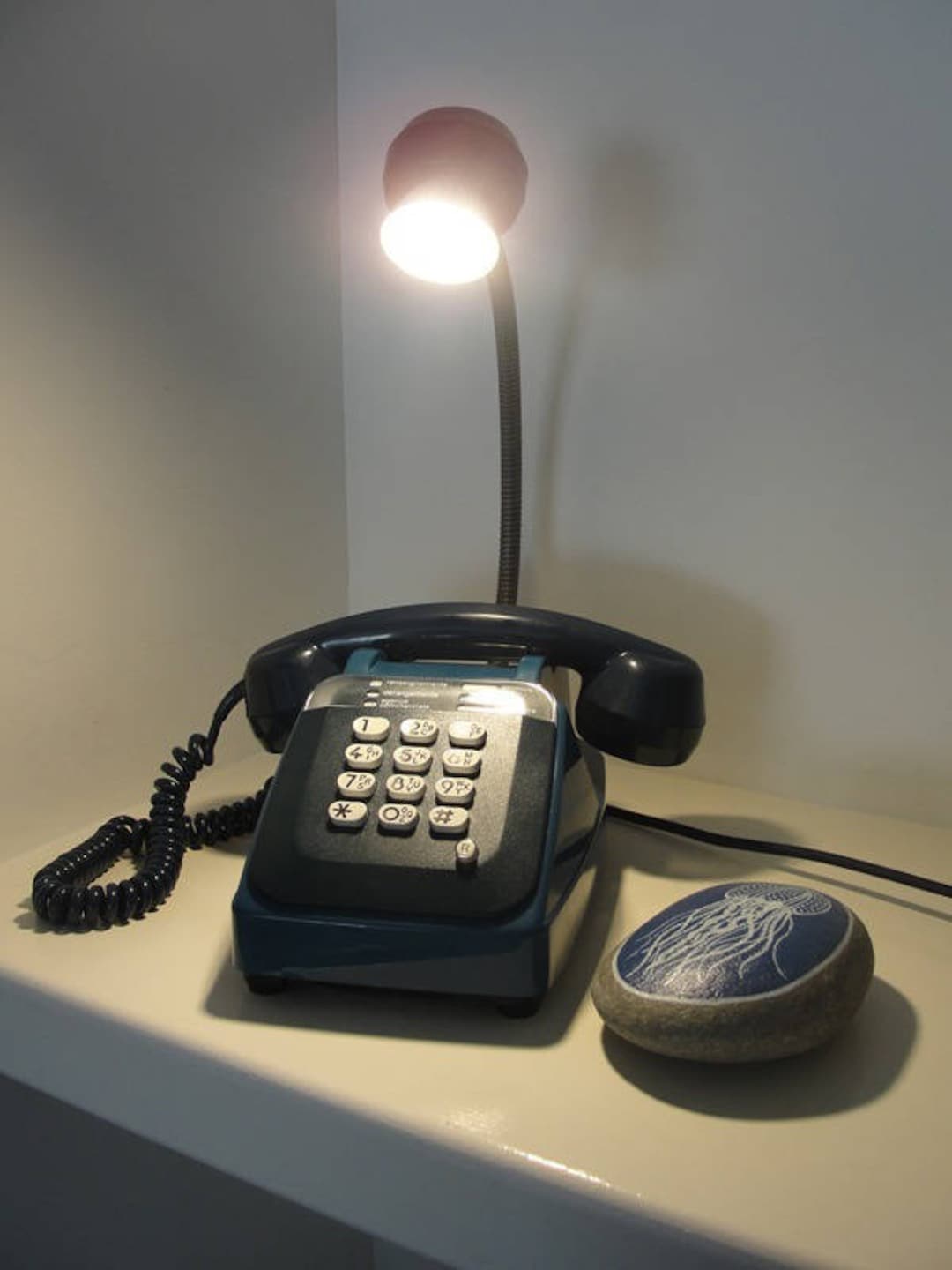 Original Vintage Telephone Lamp From the 80s - Etsy