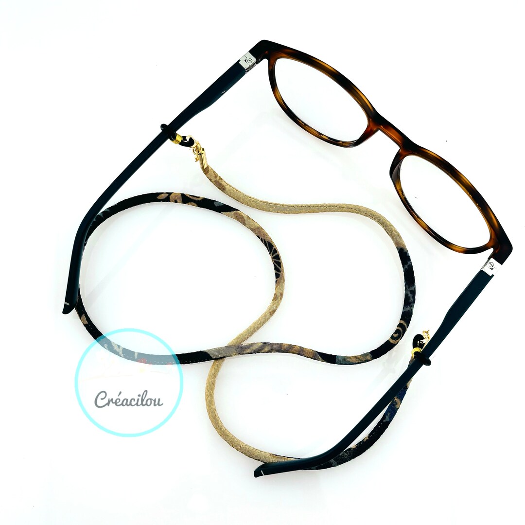 GLASSES CLIP / Glasses Cord / Glasses Chain - Japanese Cord - Flowers ...