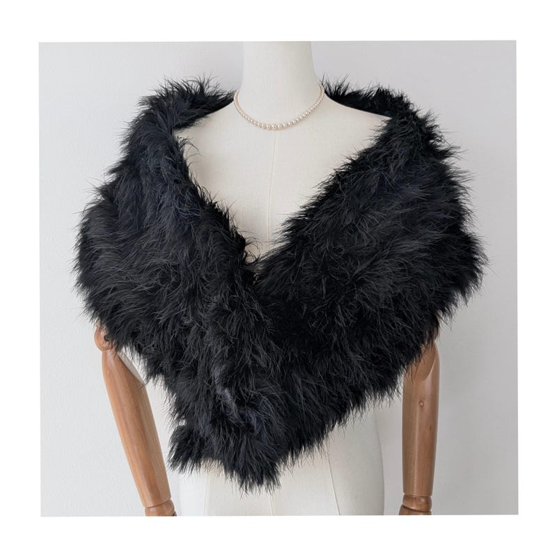 Feather Stole - Etsy