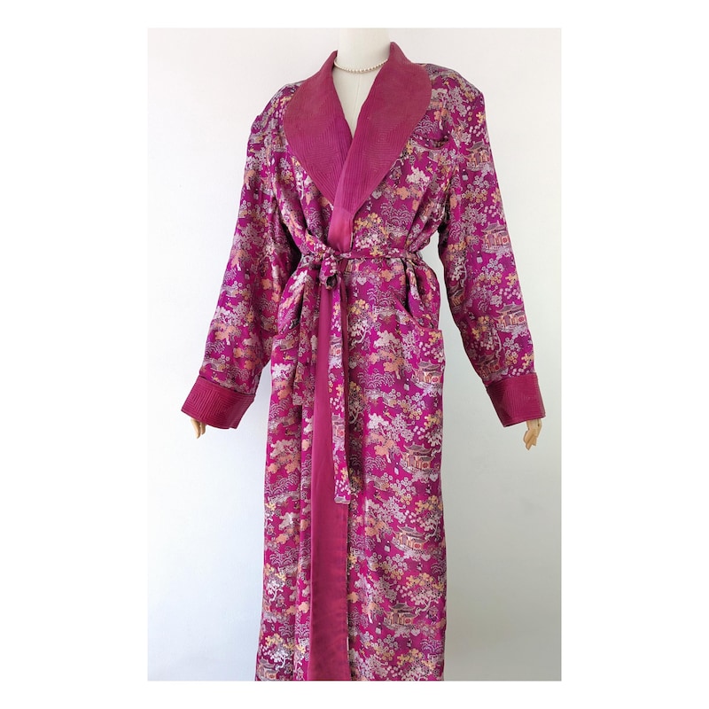 Vintage 40s Pink Gown - Etsy UK