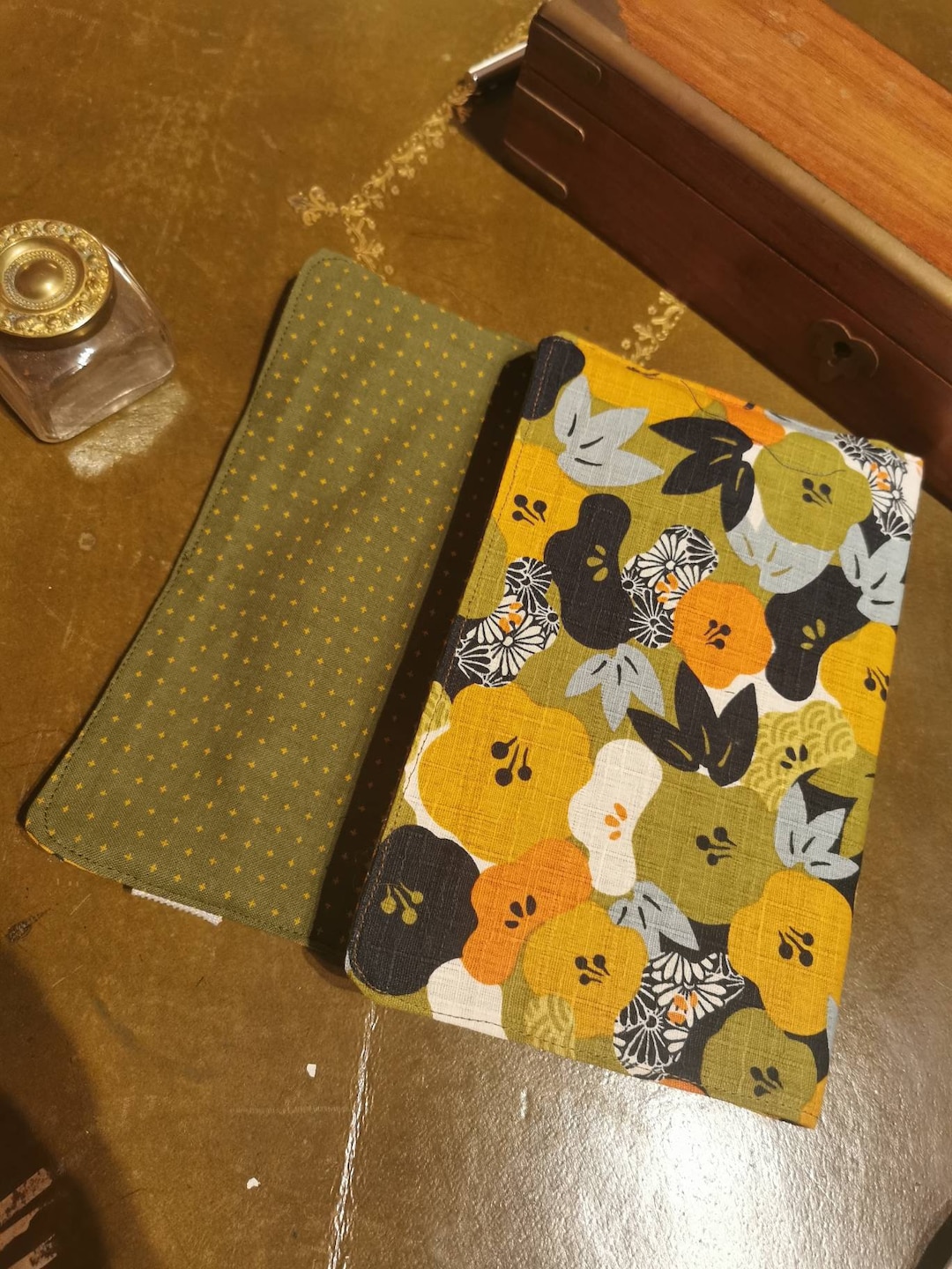 Paperback Book Cover, Fabric Book Protector - Etsy
