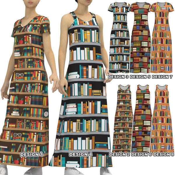 Library Dress - Etsy