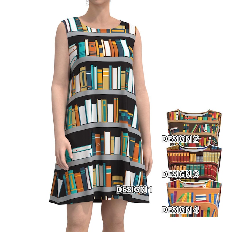 Library Dress - Etsy