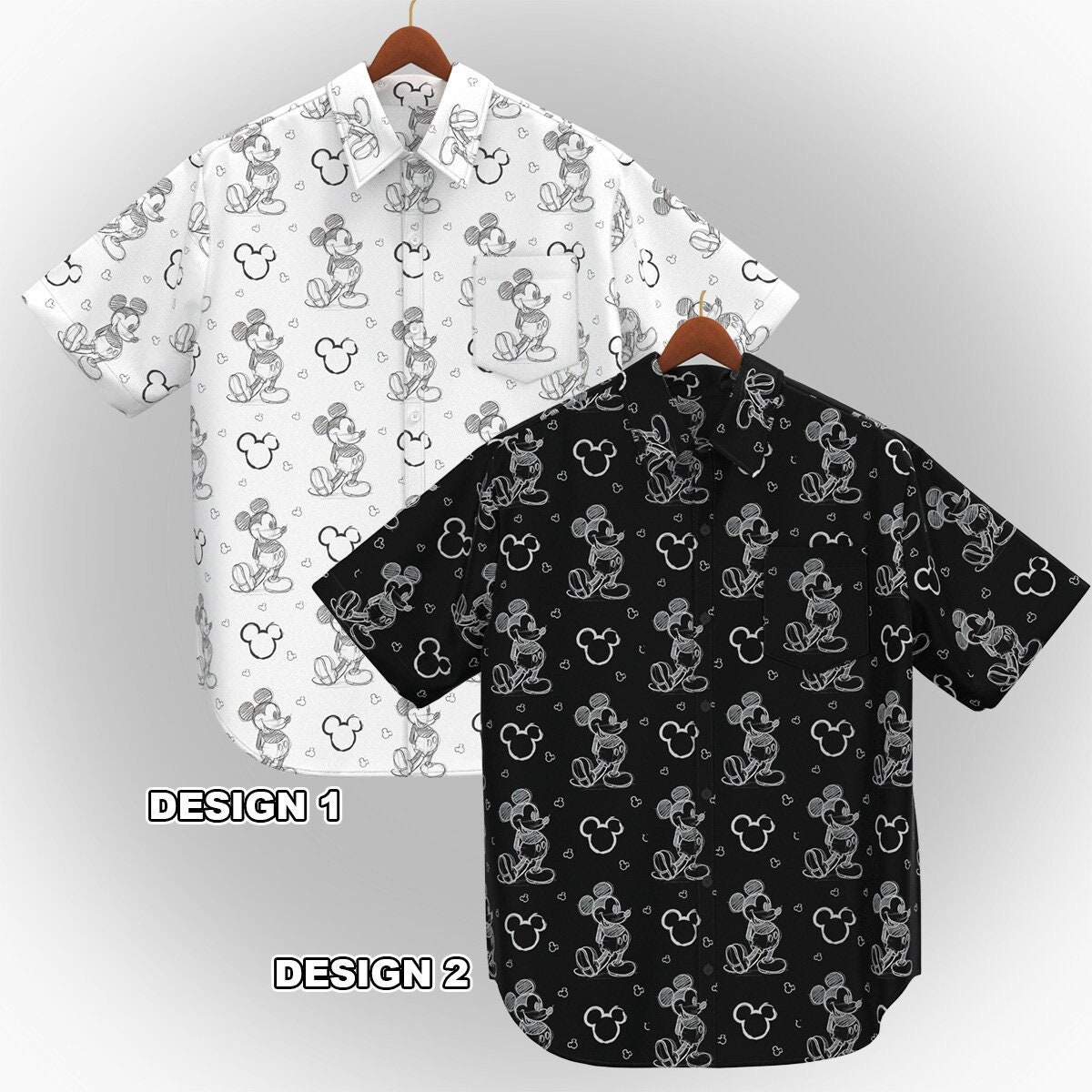 Mickey Mouse Inspiration Drawing Sketch Doodle Disney Park - Etsy