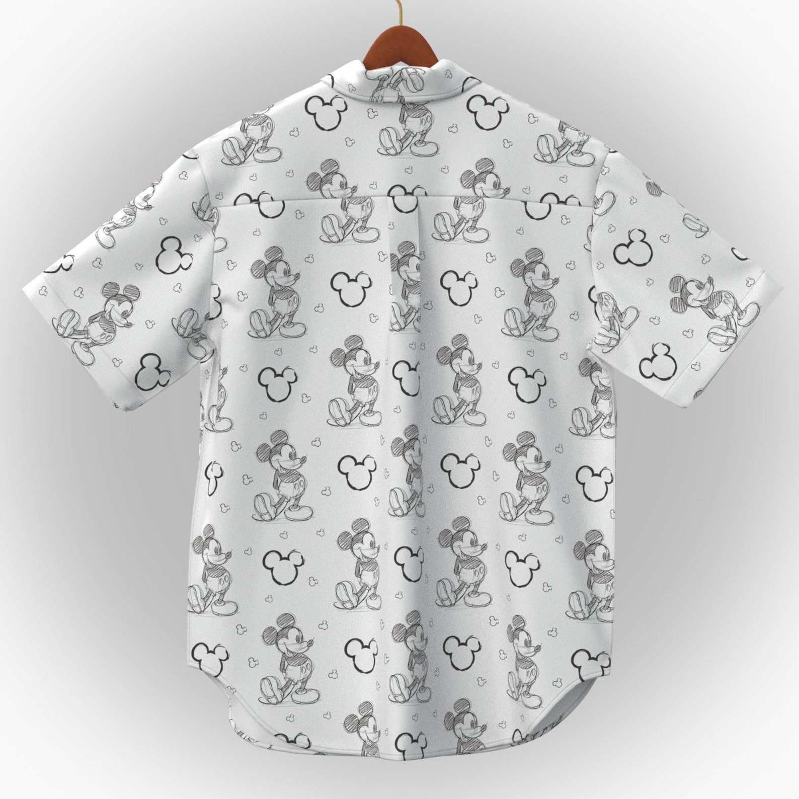 Mickey Mouse Inspiration Drawing Sketch Doodle Disney Park - Etsy