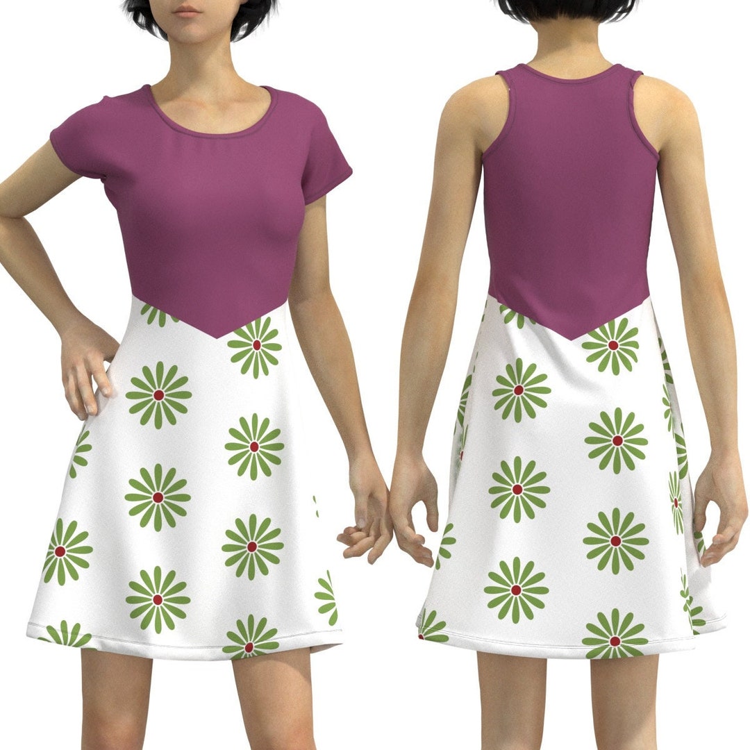 Haunted Mansion Dress Tightrope Walker Girl Ally Gal Sarah Sally Slater ...