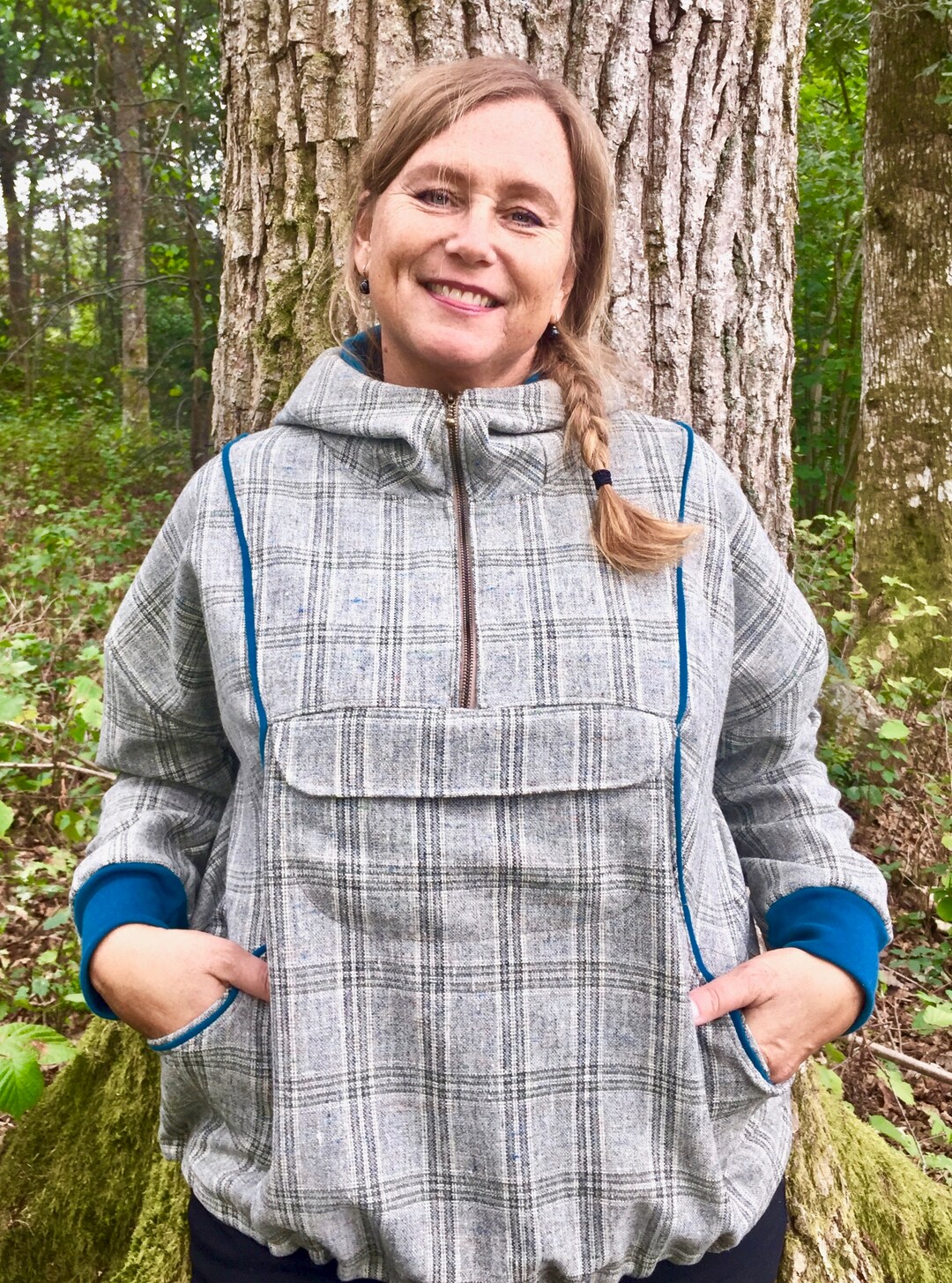 Anjo Anorak PDF A0 Strl Liten/mellan/stor Ladieswear Damkläder Sewing ...