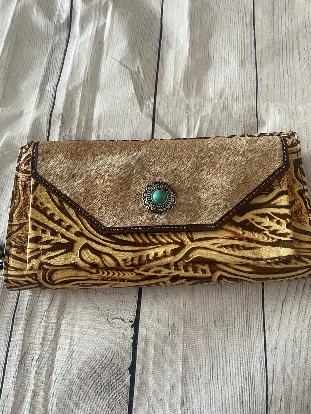 Myra Full Size Womens Wallet. Leather Full-size Wallet. Myra Leather ...