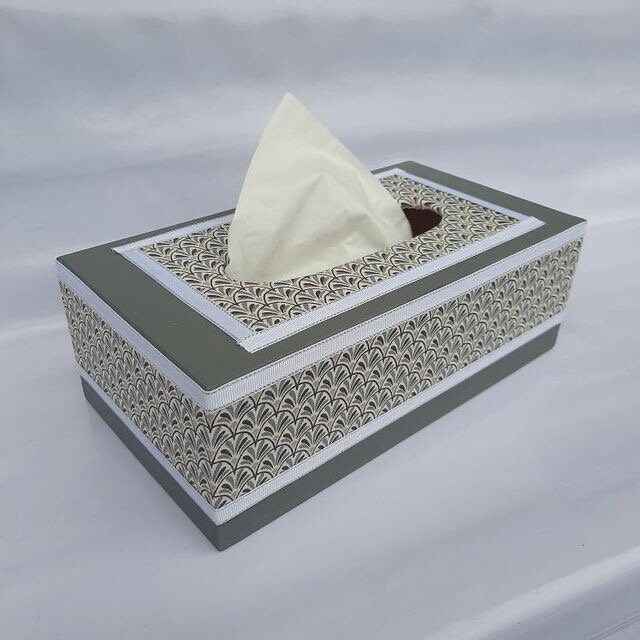 Scandinavian Style Wooden Handkerchief Box for Paper - Etsy UK