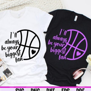 Cheer MOM Svg I'll Always Be Your Biggest Fan Basketball - Etsy