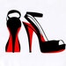 Red Bottom Heels Svg Cut File Stiletto Svg High Heels Shoes - Etsy