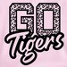 Go Tigers Leopard SVG Go Tigers Football Svg Run Tigers Svg - Etsy