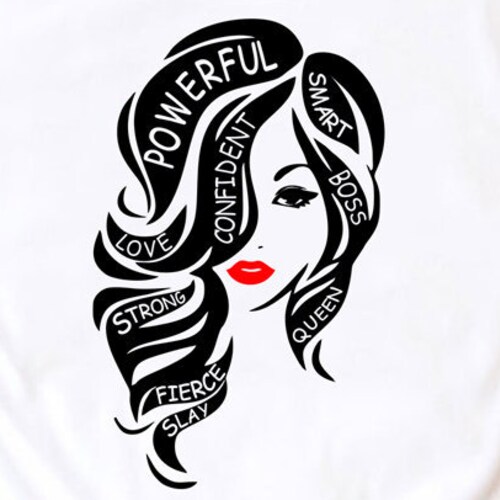 Strong Woman Svg Women Empowerment Svg Fierce Svg Girl Etsy