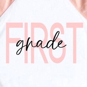 First Grade SVG First Grade PNG 1st Grade Team Svg Teacher - Etsy