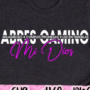 Abres Camino Svg Milagroso Svg Mi Dios Svg Luz Tinieblas Svg Waymaker ...