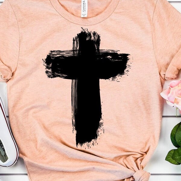 Painted Cross - Etsy