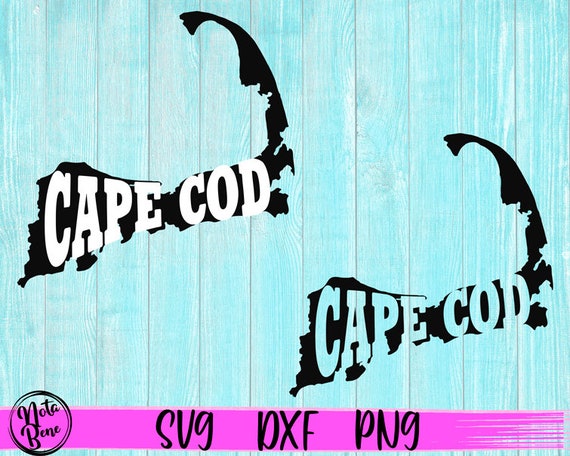 Cape Cod Text 2 SVG Ocean Beach Vacation Summer Svg Cut File - Etsy