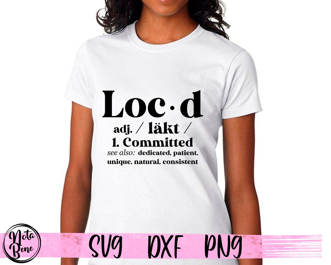 Loc'd Definition SVG Locs Style Svg Loc D for Queens - Etsy UK