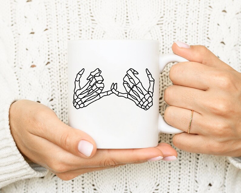 Pinky Promise SVG Skeleton Hands Svg Pinky Swear Svg Best - Etsy Finland