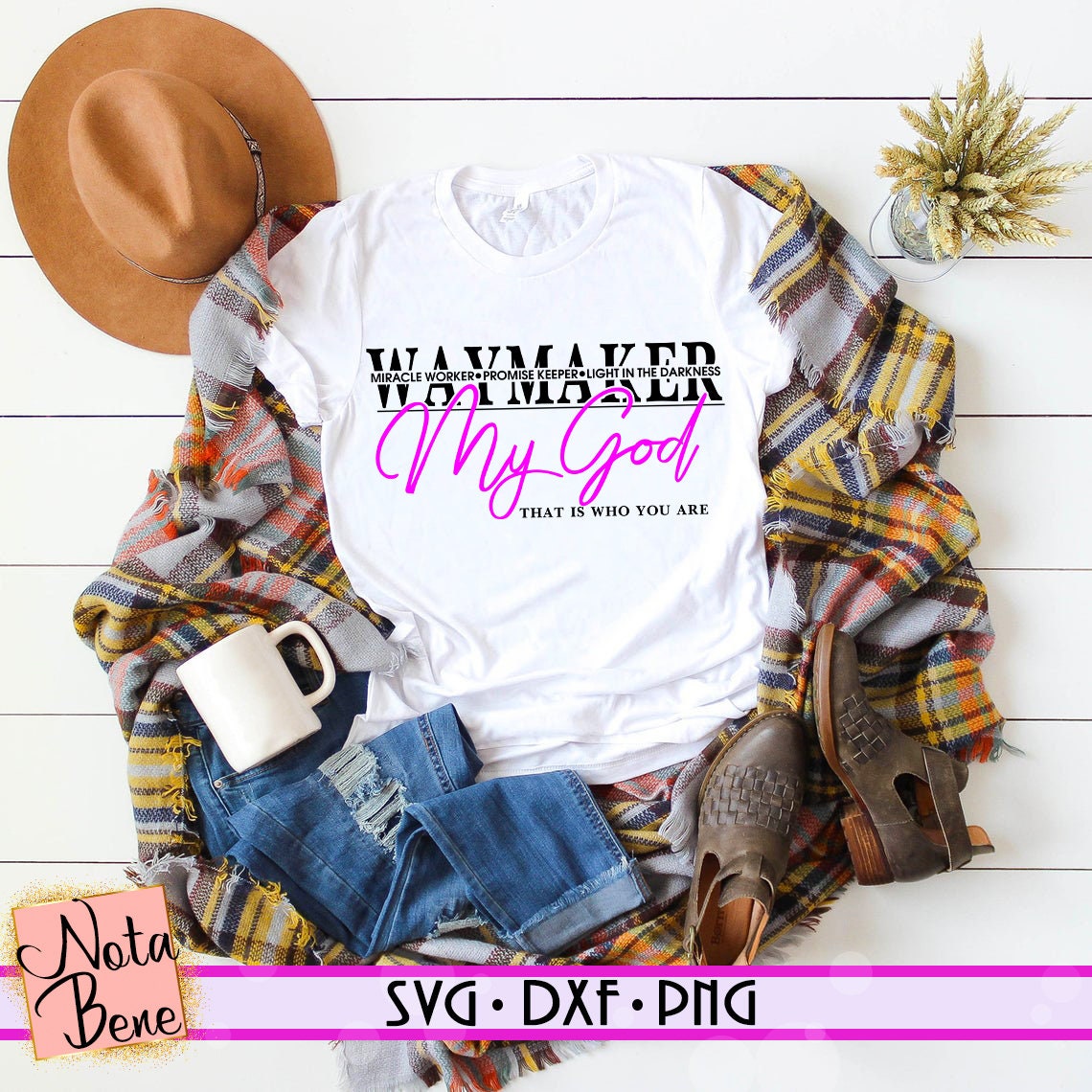 Waymaker SVG Cut File Miracle Worker SVG Promise Keeper - Etsy