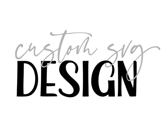 CUSTOM SVG DESIGN Logo Vector Design Personalized Logo | Etsy