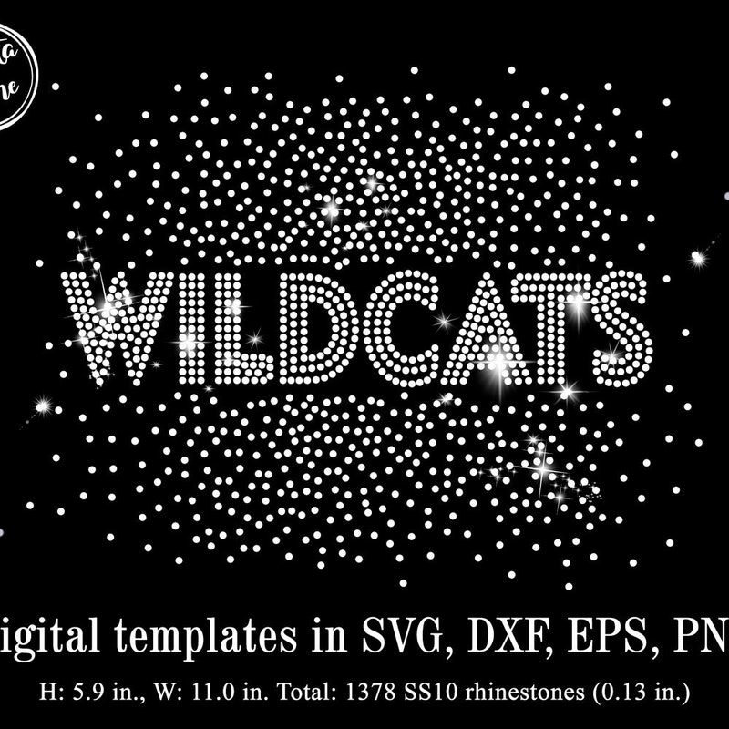 Rhinestone Svg - Etsy
