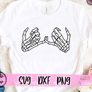 Pinky Promise SVG, Skeleton Hands Svg, Pinky Swear Svg, Best Friends Svg Clipart, Boyfriend ...