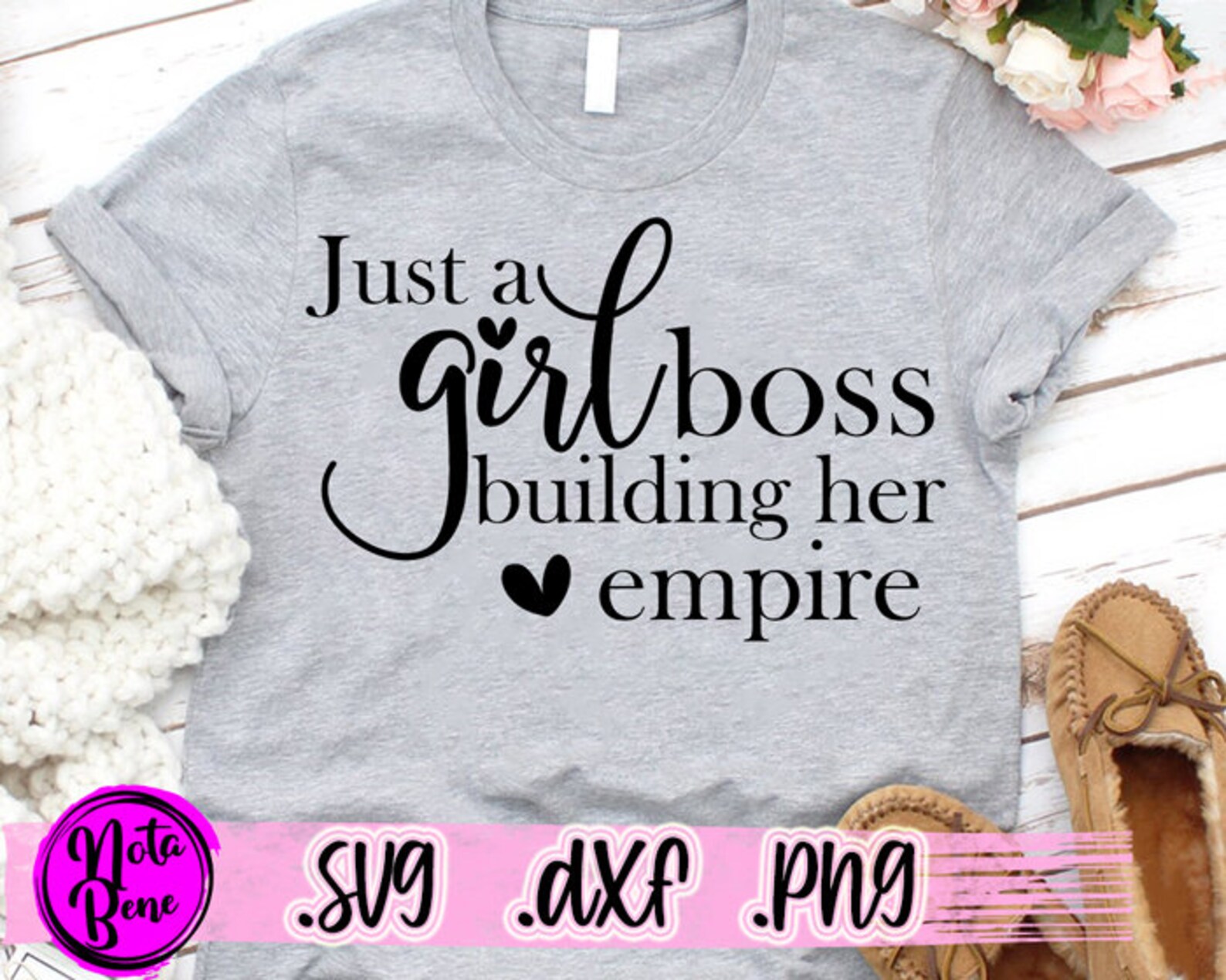 Just a Girl Boss Building Her Empire SVG Feminist Svg Mom | Etsy